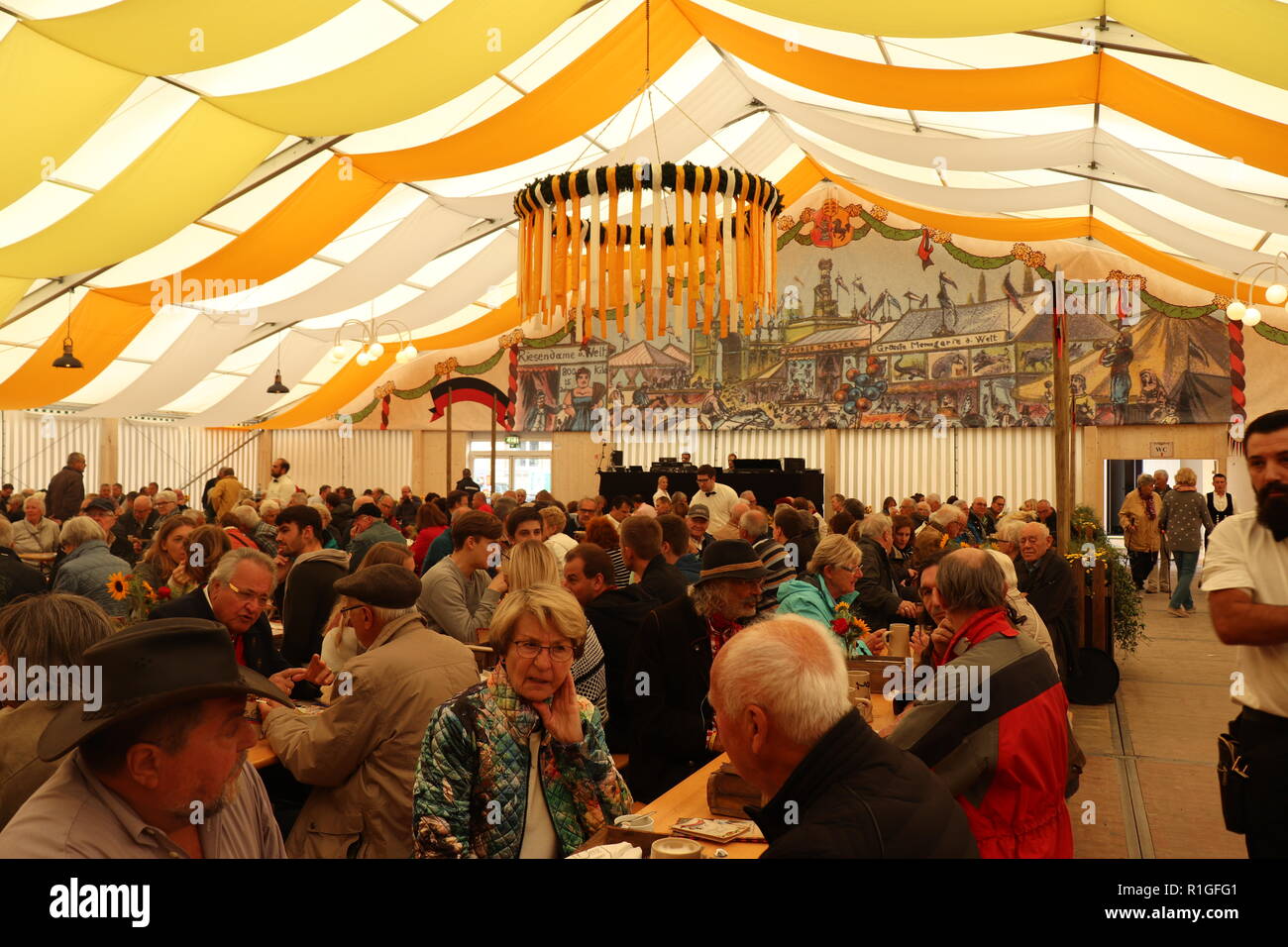 Historic Fair in Stuttgart Germany in October Stock Photo - Alamy