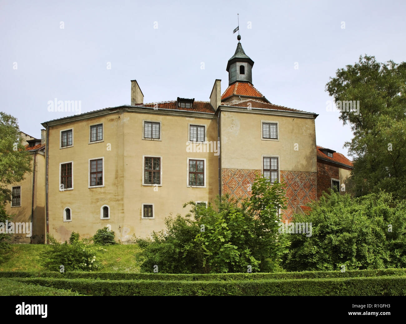 Dohna Palace in Morag. Poland Stock Photo - Alamy