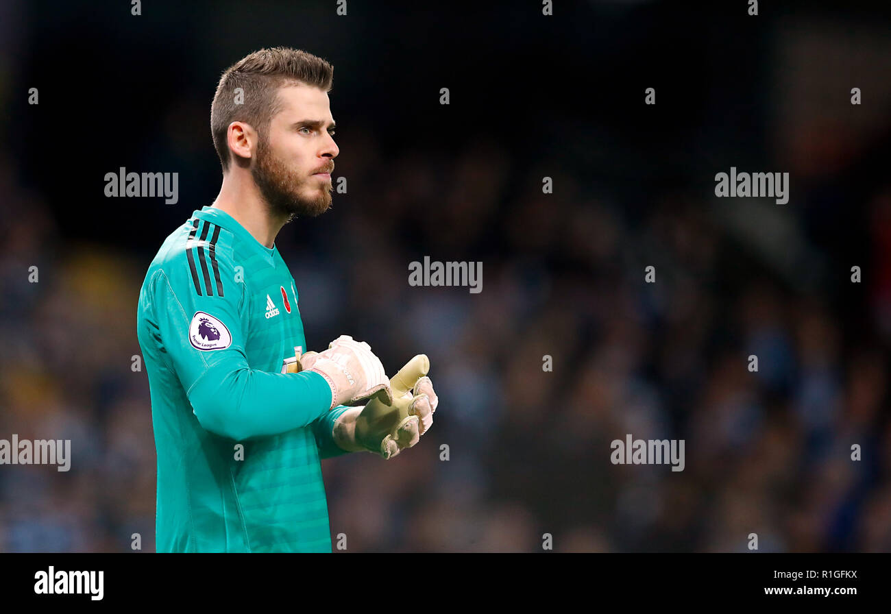 Manchester United goalkeeper David de Gea Stock Photo - Alamy