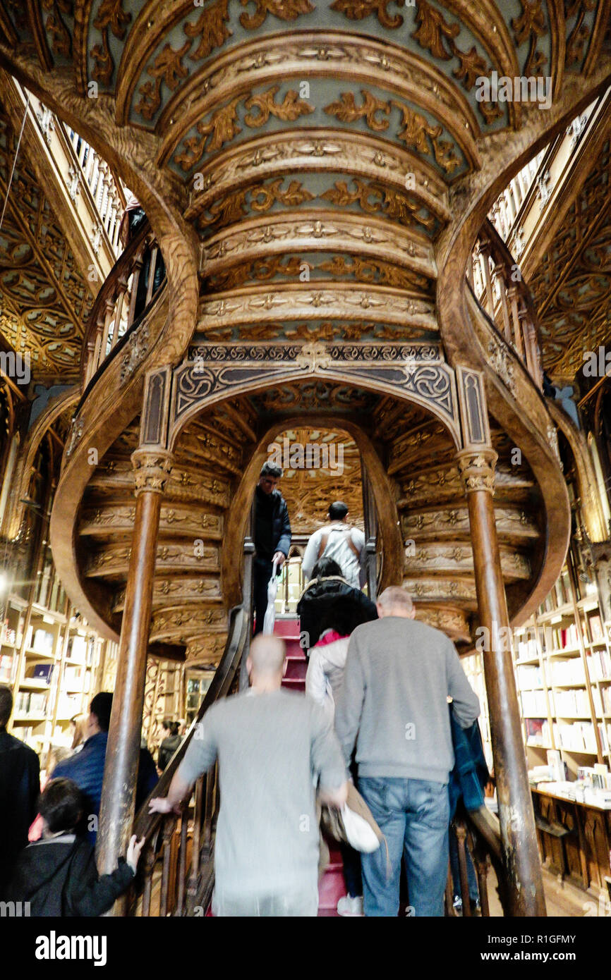 Dating back to 1906, Livraria Lello, the Lello Bookstore, boasts unique ...