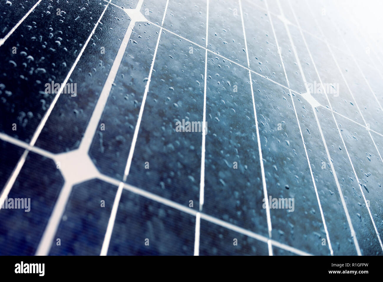Solar panel under rain, all-weather photovoltaic module for generating ...