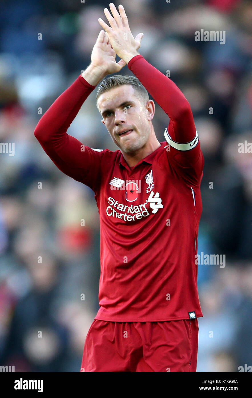 Liverpool's Jordan Henderson Stock Photo - Alamy