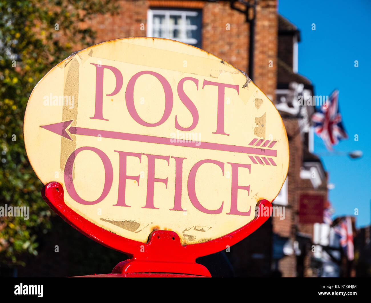 The old post office sign hi-res stock photography and images - Alamy