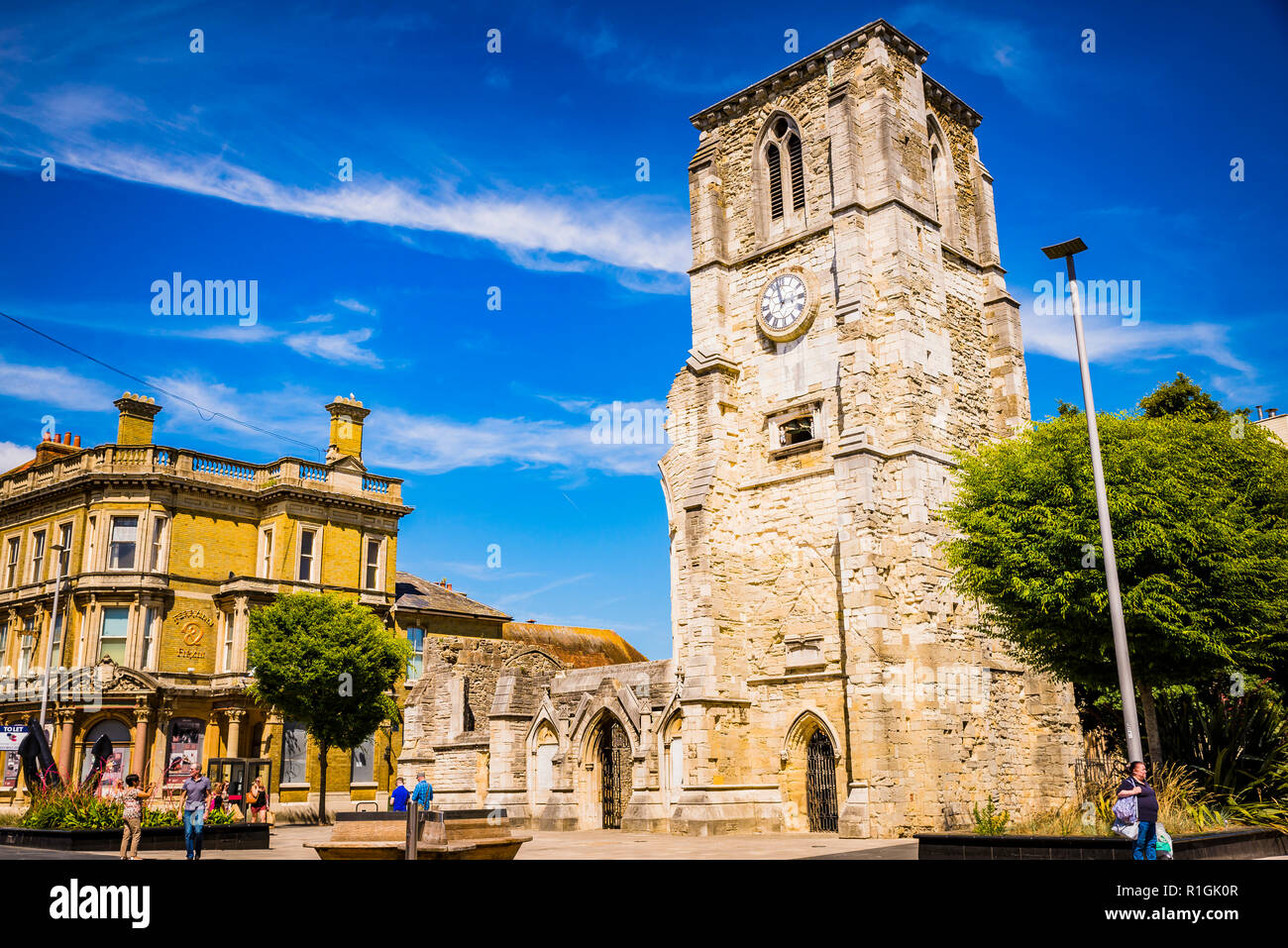 Holyrood Church, Holy Rood Church. Destroyed by enemy bombing in ...