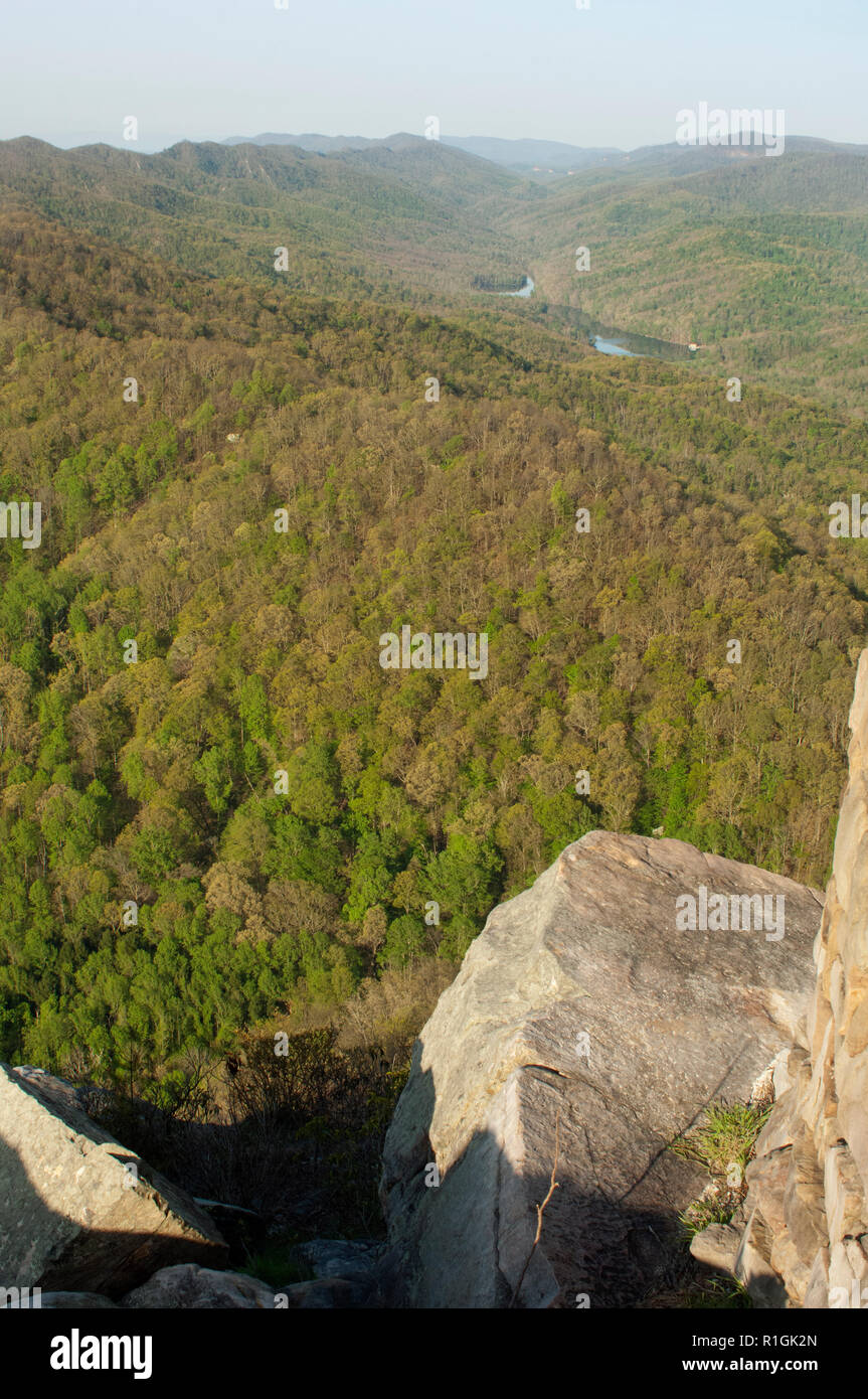 Cumberland Gap, looking south where Virginia, Tennessee, and Kentucky ...