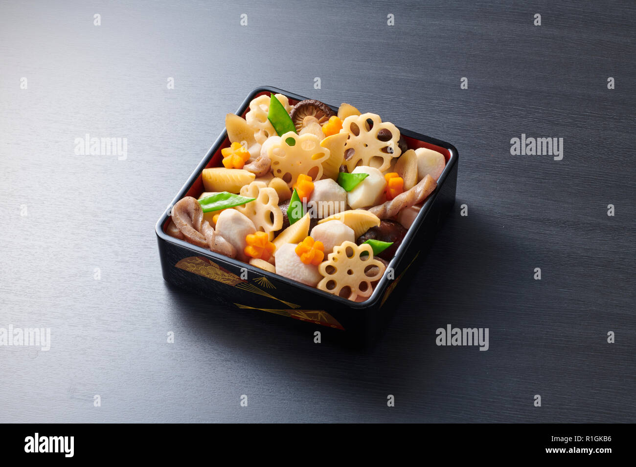 Japanese New Year traditional Osechi dishes Stock Photo - Alamy