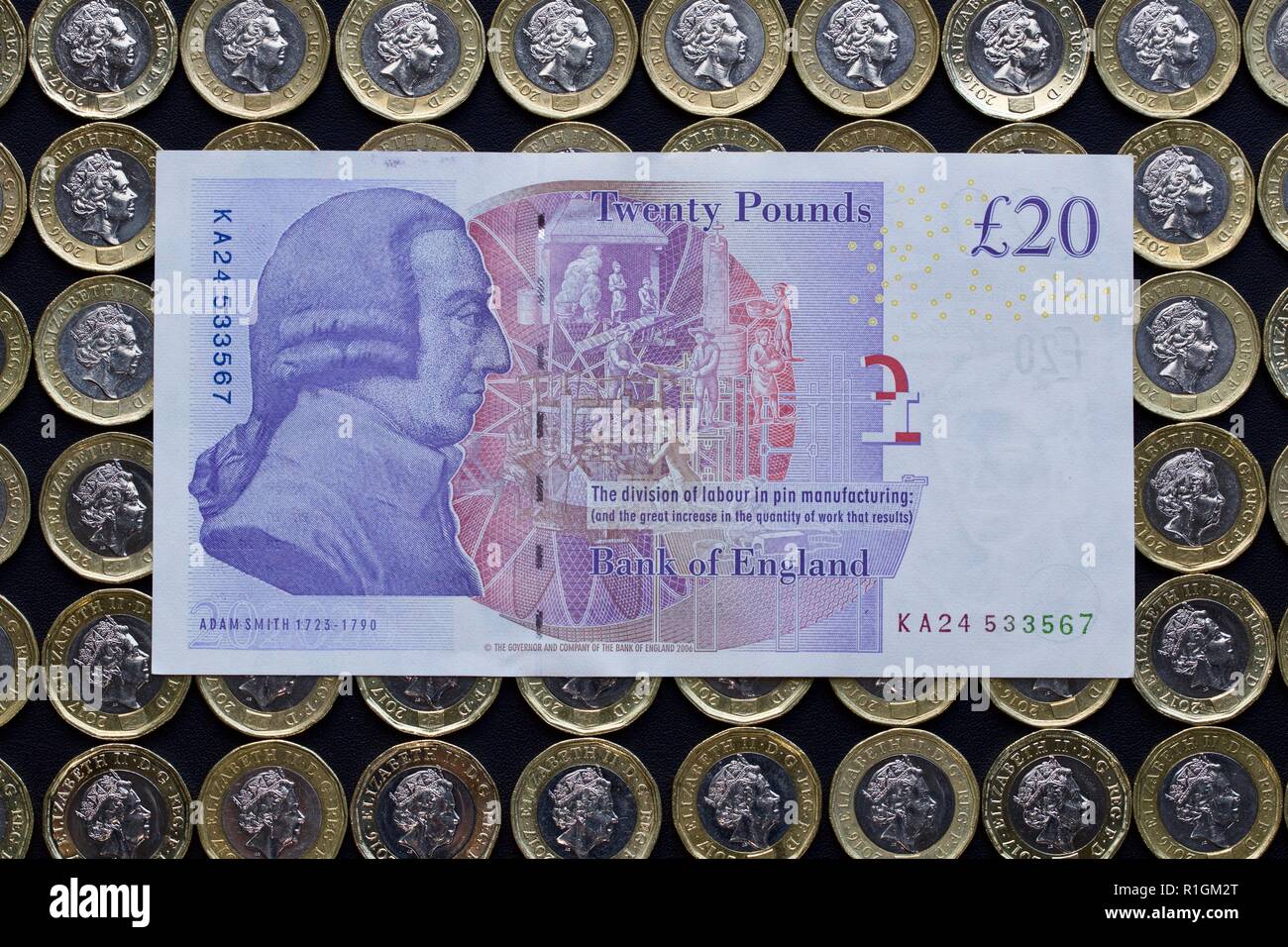 Adam smith banknote hi-res stock photography and images - Alamy