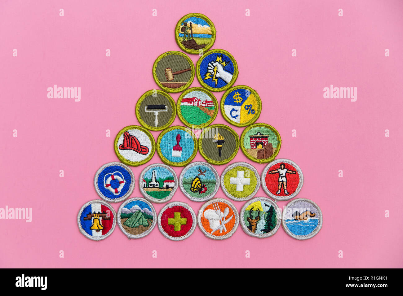Scout badge hi-res stock photography and images - Alamy