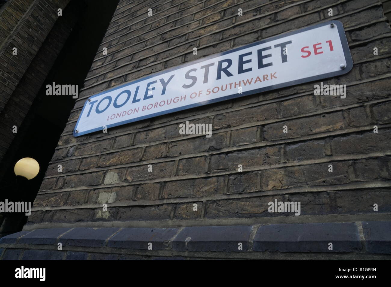 Tooley Street in London near London and Tower bridges Stock Photo - Alamy