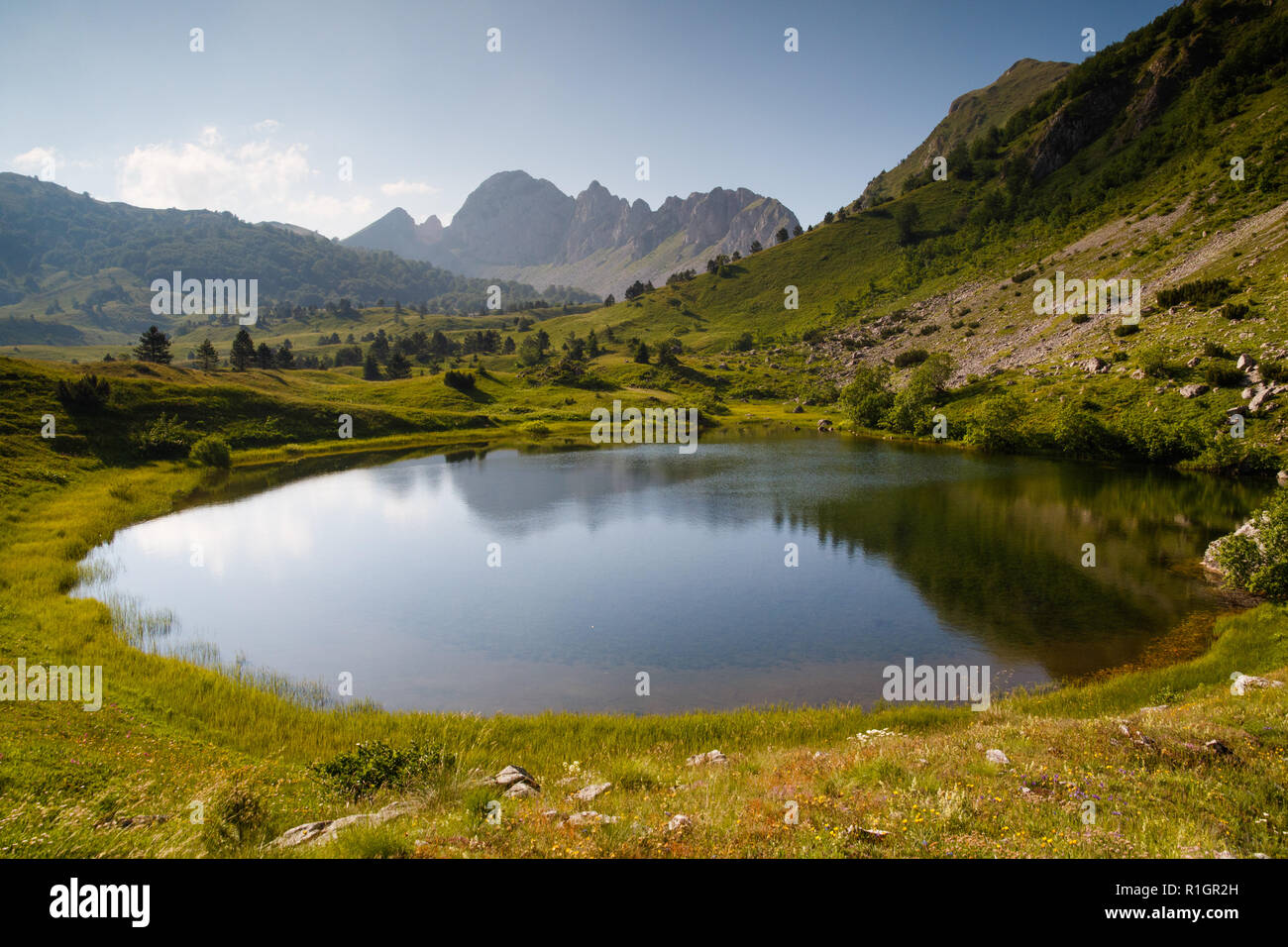Gornje bare lake, Sutjeska national park in Bosnia and Herzegovina ...