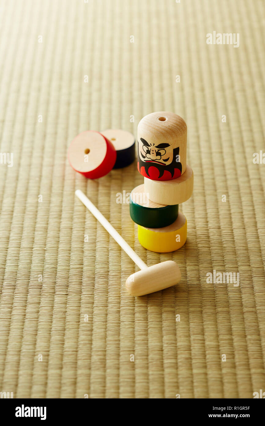 Traditional Japanese toys Stock Photo - Alamy