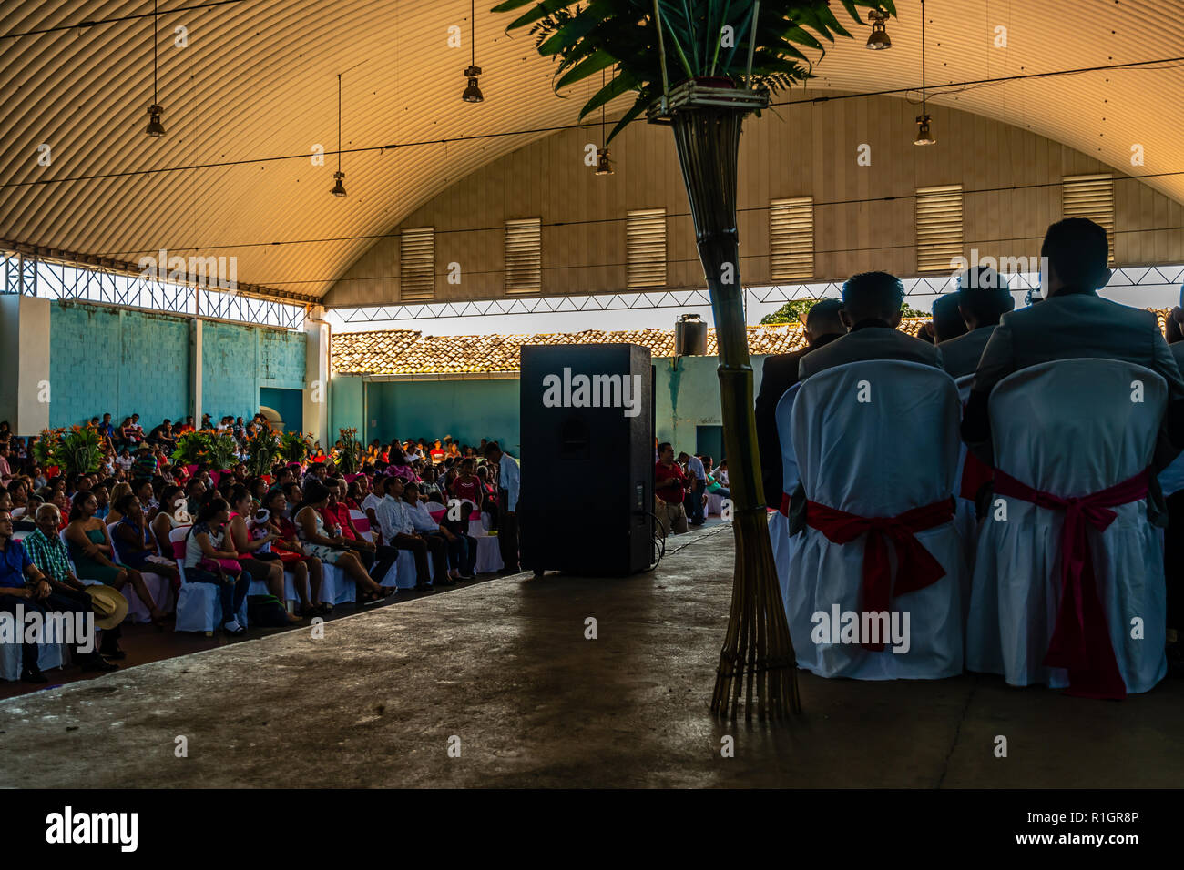 students graduating from Guatemalan college Stock Photo - Alamy