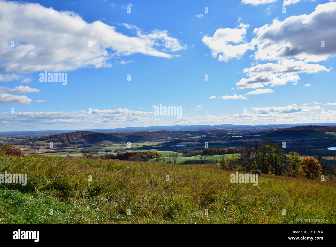 Mountainous Landscape of State park in VA Stock Photo - Alamy