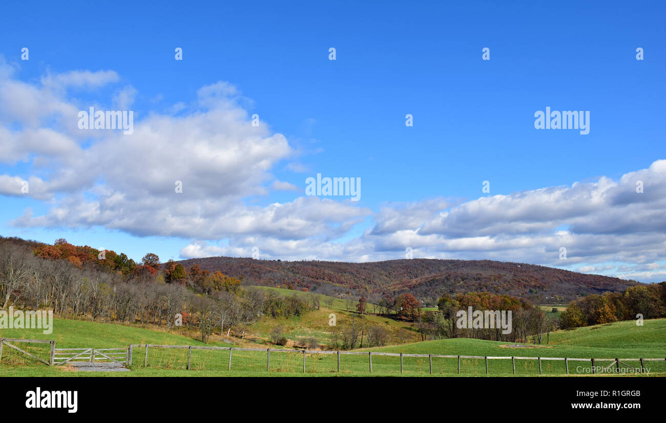 Mountainous Landscape of State park in VA Stock Photo - Alamy