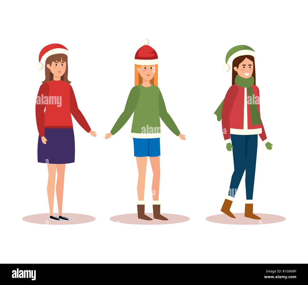 Family Members Cut Out Stock Images & Pictures - Alamy
