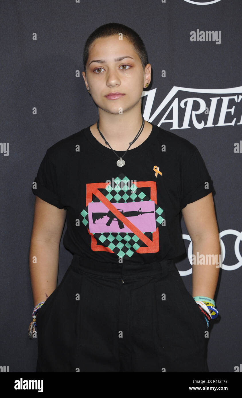 Emma gonzalez varietys power women hi-res stock photography and images ...