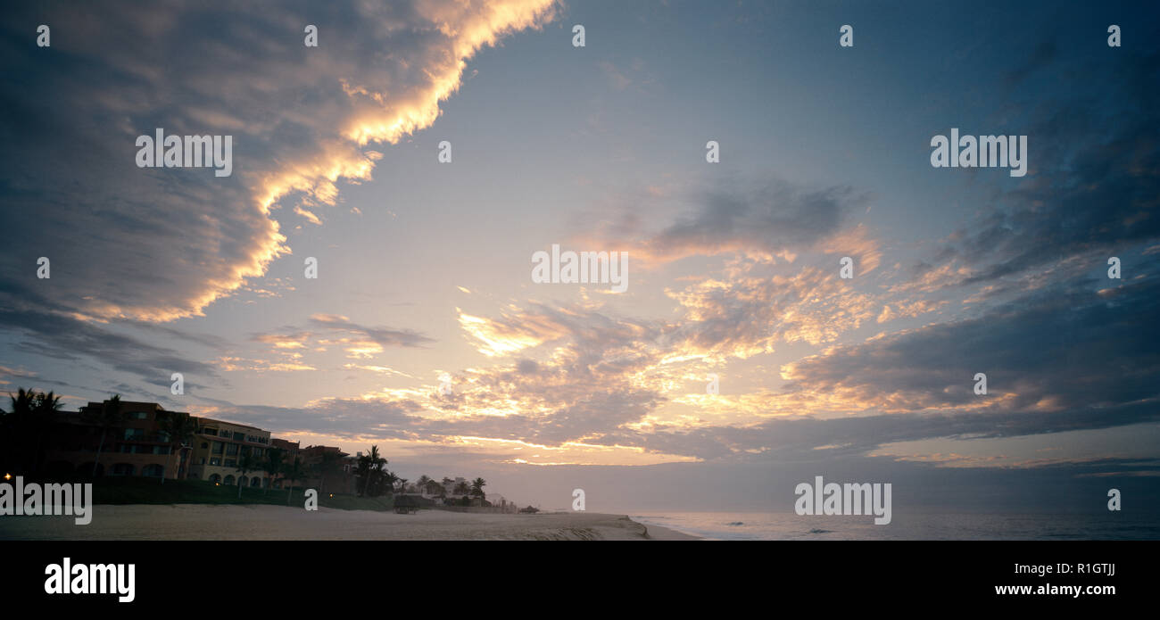 Distant view of a building near the seashore Stock Photo - Alamy