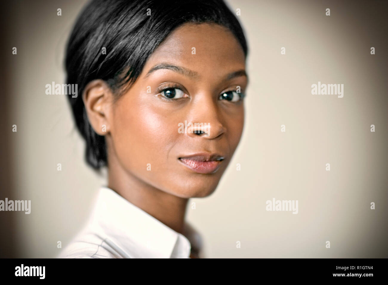 Vignette portraits hi-res stock photography and images - Alamy