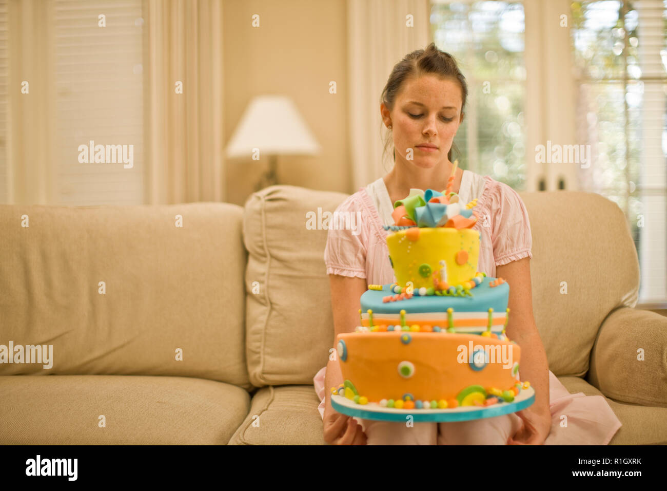 Twenty one birthday cake sad hi-res stock photography and images - Alamy