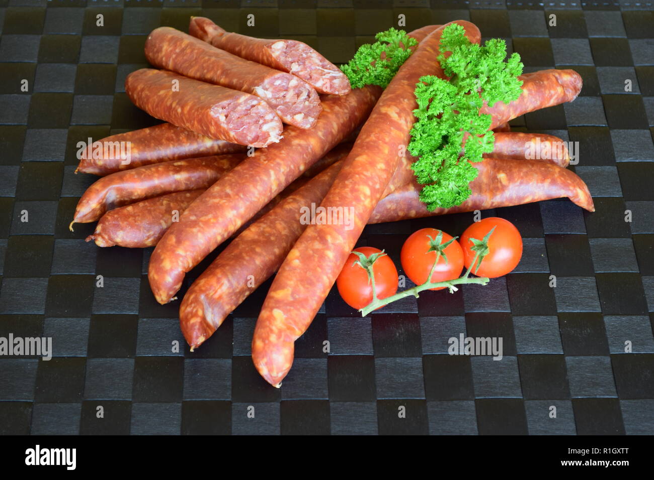 Luftgetrocknete und Geräucherte Rohesser nach Großmutters art. Air ...