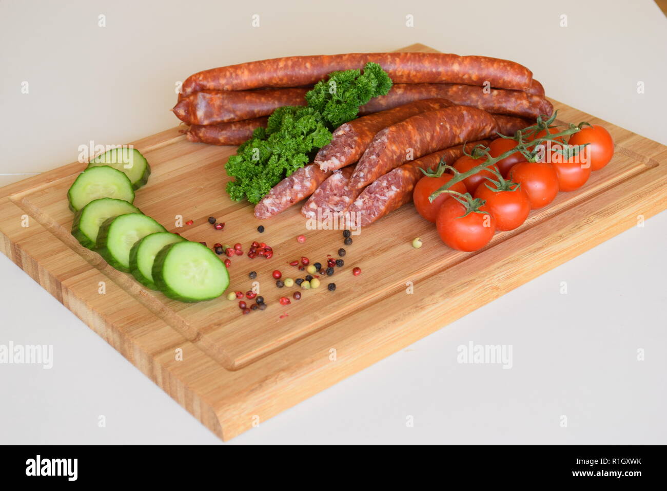 Luftgetrocknete und Geräucherte Rohesser nach Großmutters art. Air ...