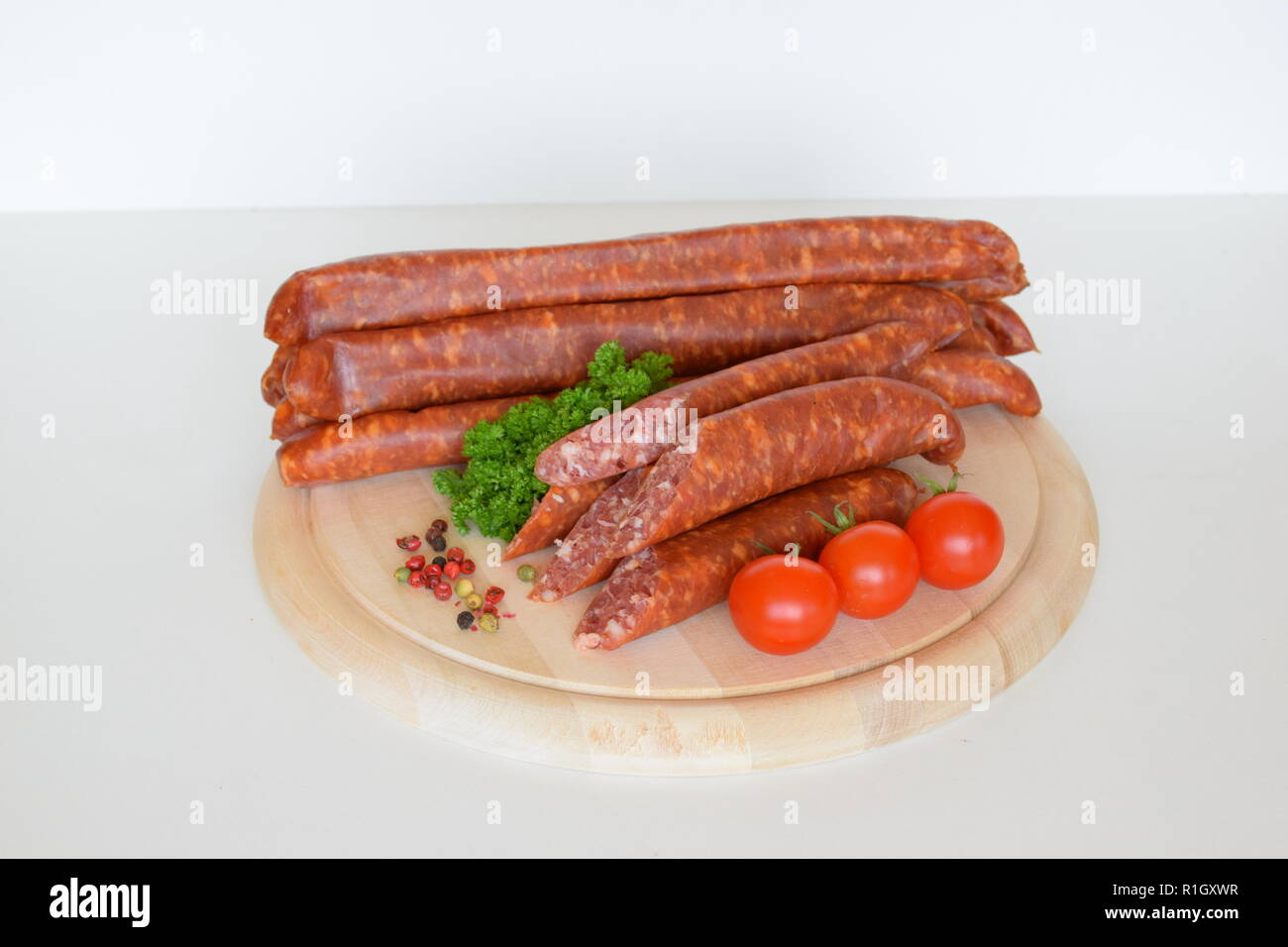 Luftgetrocknete und Geräucherte Rohesser nach Großmutters art. Air ...