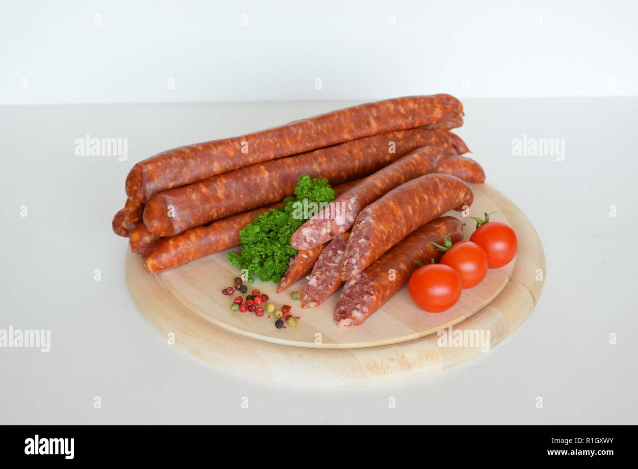 Luftgetrocknete und Geräucherte Rohesser nach Großmutters art. Air ...