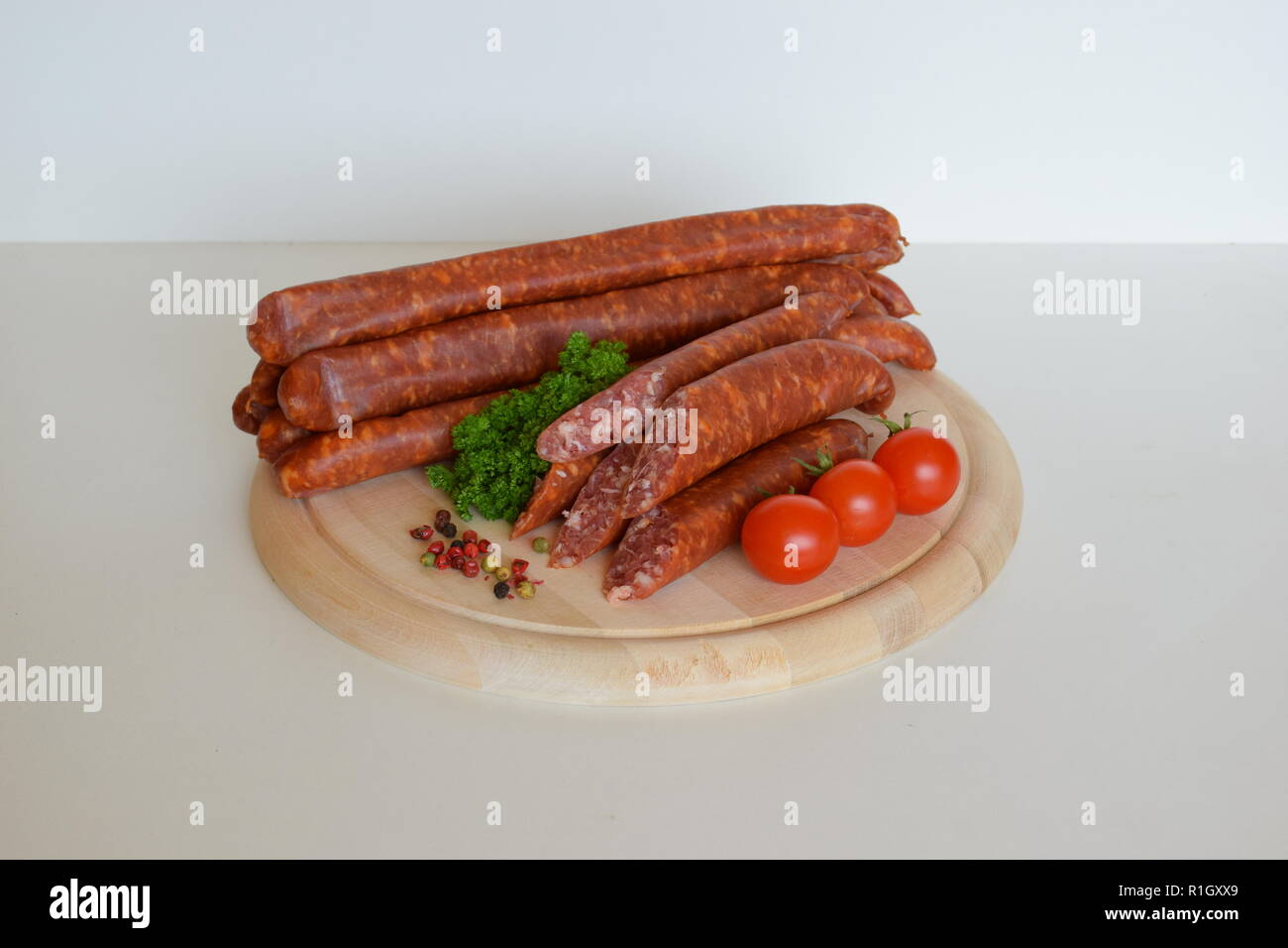 Luftgetrocknete und Geräucherte Rohesser nach Großmutters art. Air ...