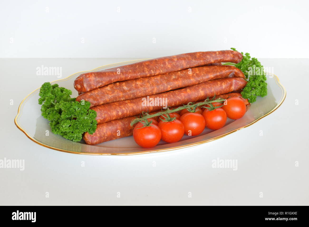 Luftgetrocknete und Geräucherte Rohesser nach Großmutters art. Air ...