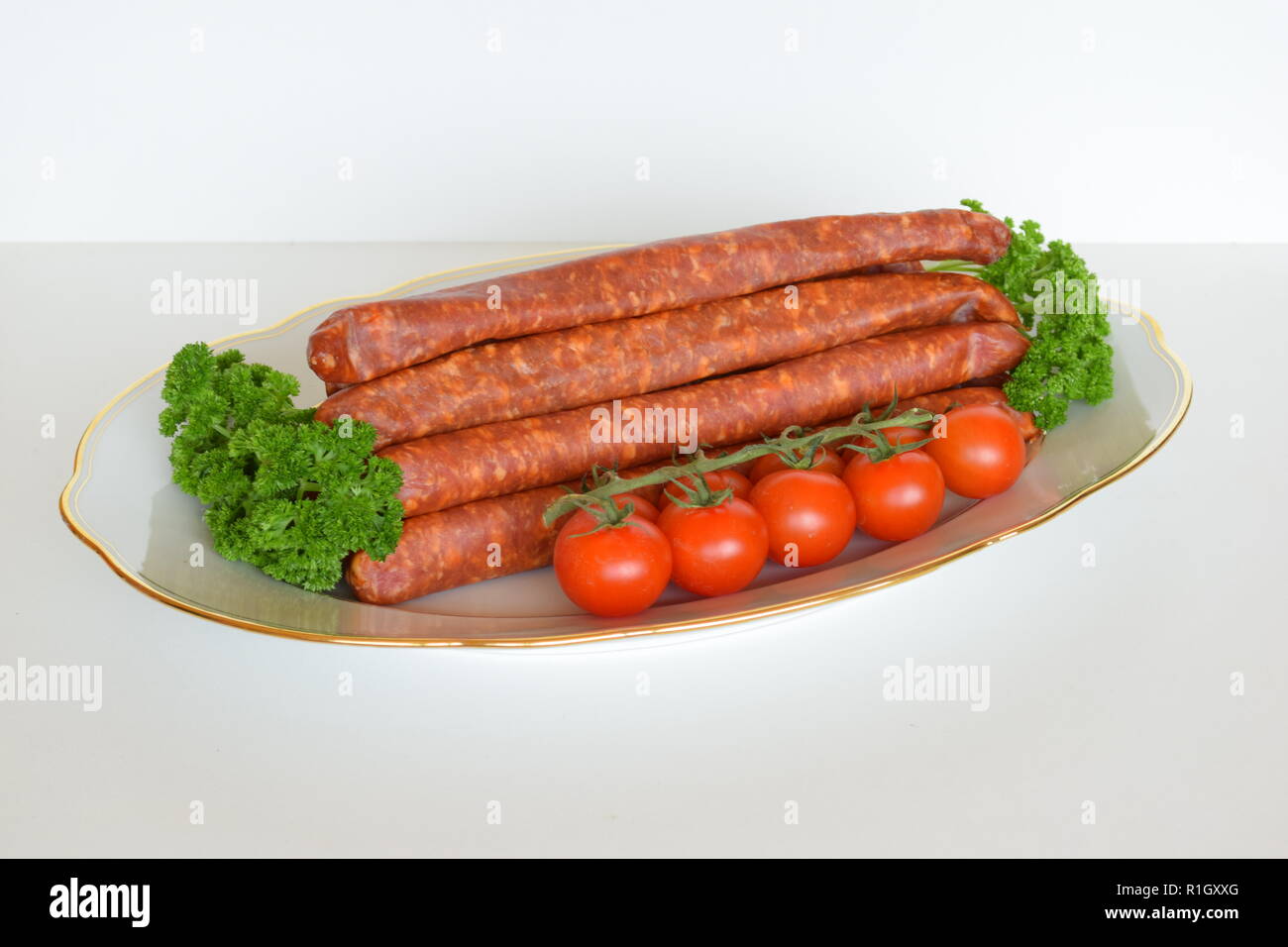 Luftgetrocknete und Geräucherte Rohesser nach Großmutters art. Air ...