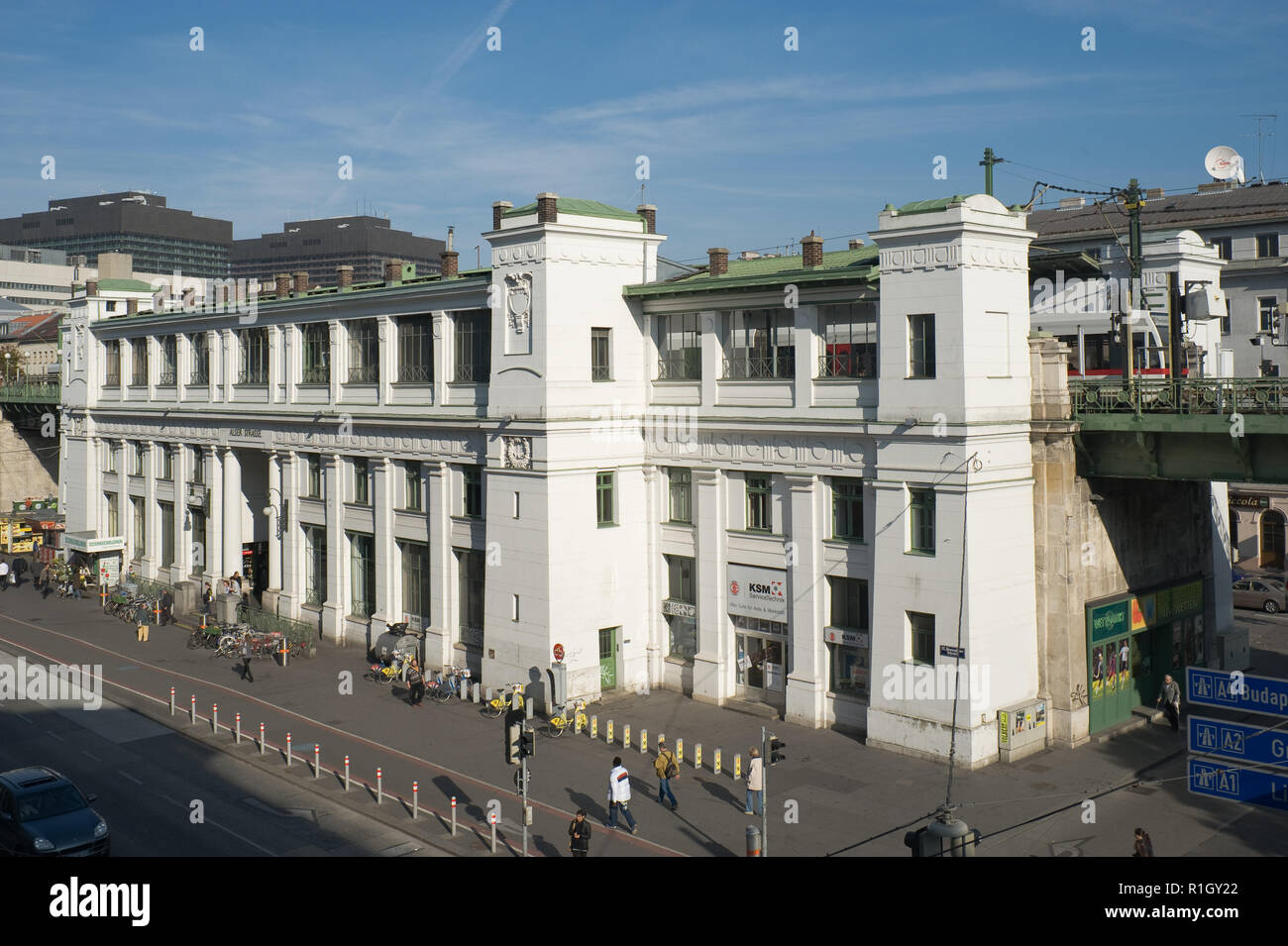 Wien, U-Bahn-Linie U6, Gürtellinie, früher Stadtbahn, Station Alser ...