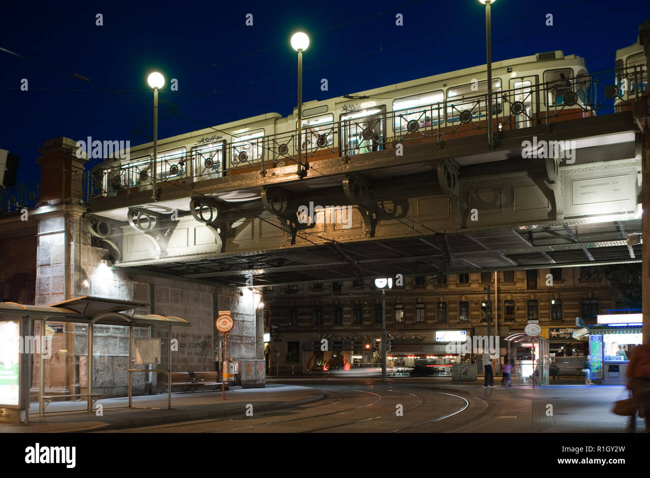 Wien, U-Bahn-Linie U6, Gürtellinie, früher Stadtbahn - Vienna, Subway ...