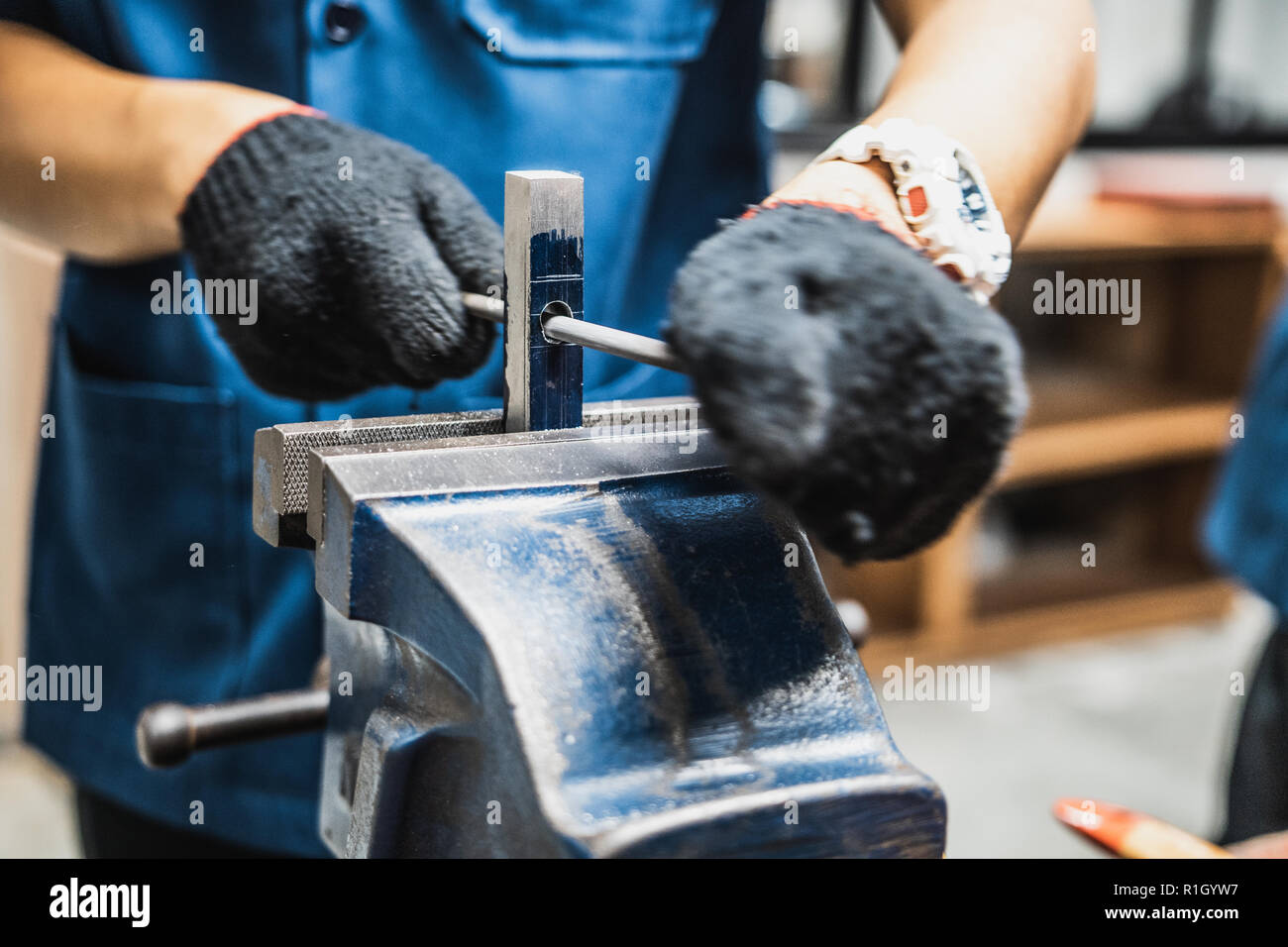 Student metalwork hi-res stock photography and images - Alamy