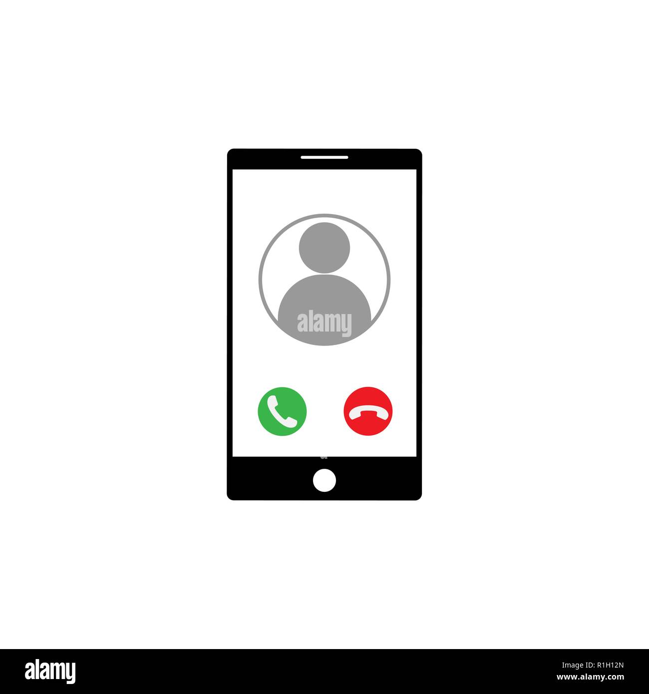 SmartPhone icon. Call sign. Vector illustration flat Stock Vector Image ...