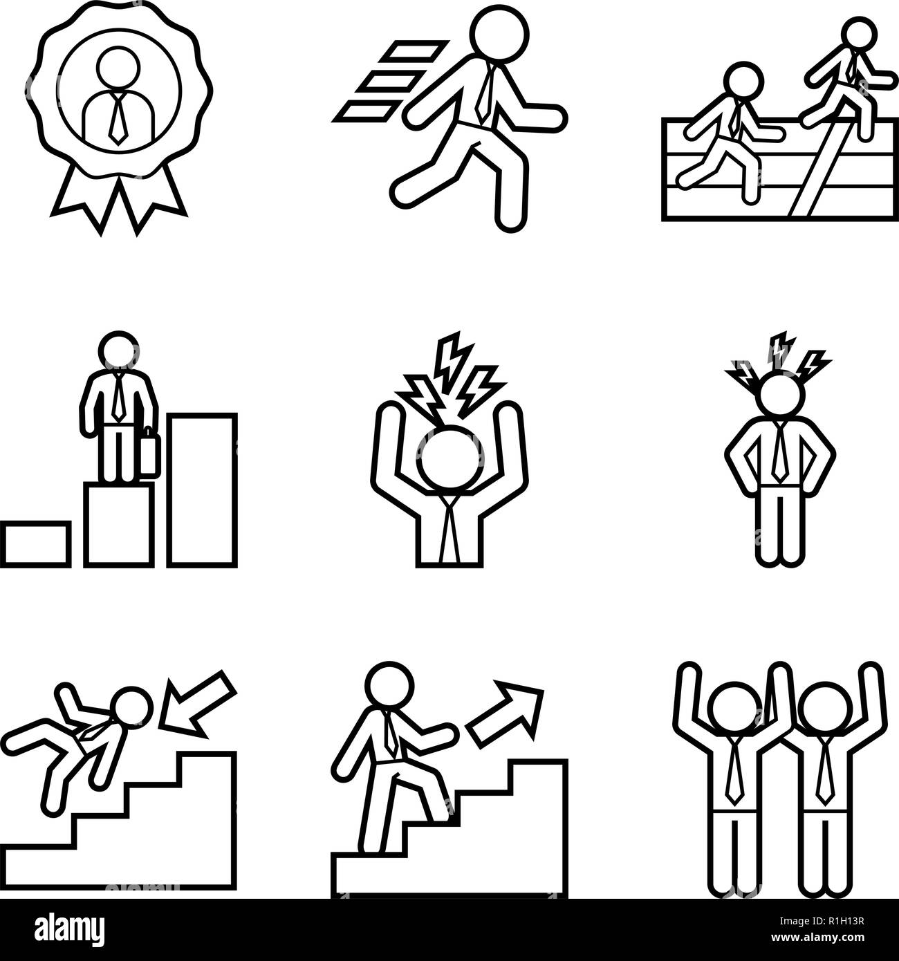 Career development Black and White Stock Photos & Images - Alamy