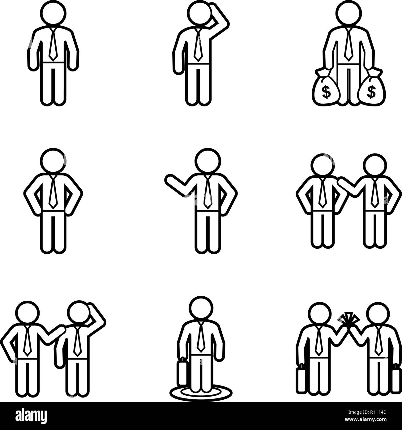 Comforting hands man Stock Vector Images - Alamy