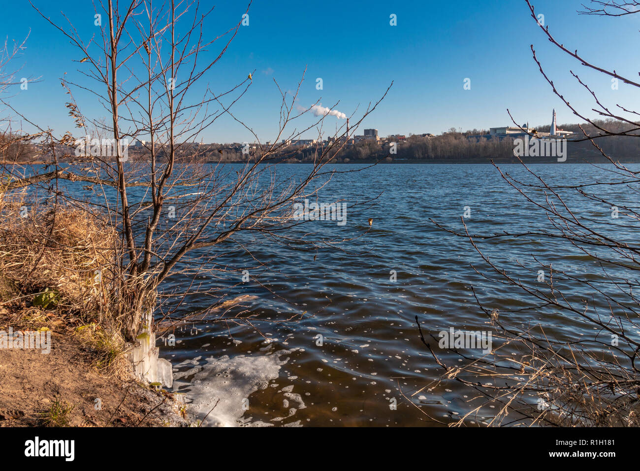 Yachenskoye reservoir. Kaluga region Kaluga Russia Stock Photo - Alamy