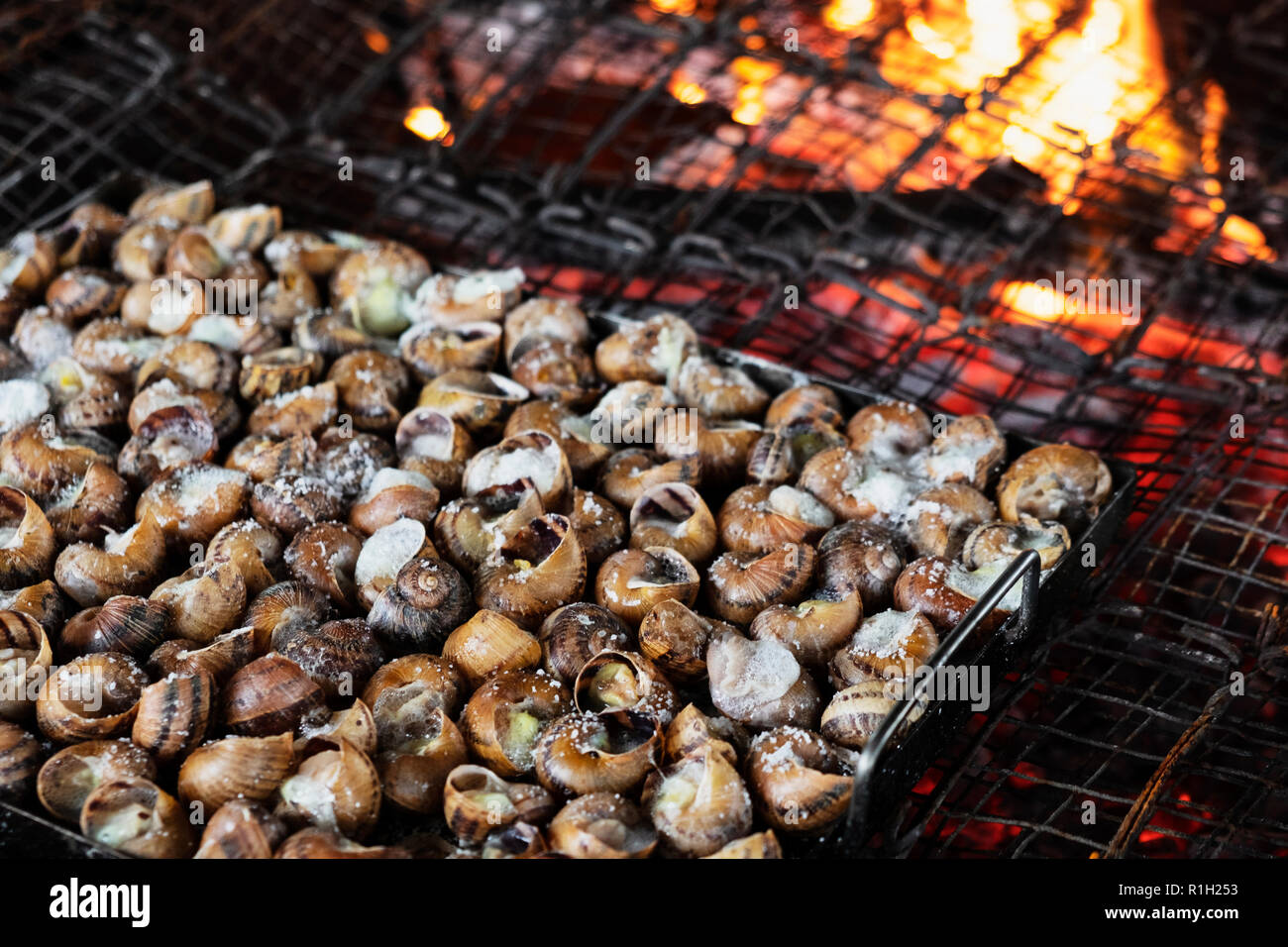Spicy snails hi-res stock photography and images - Alamy