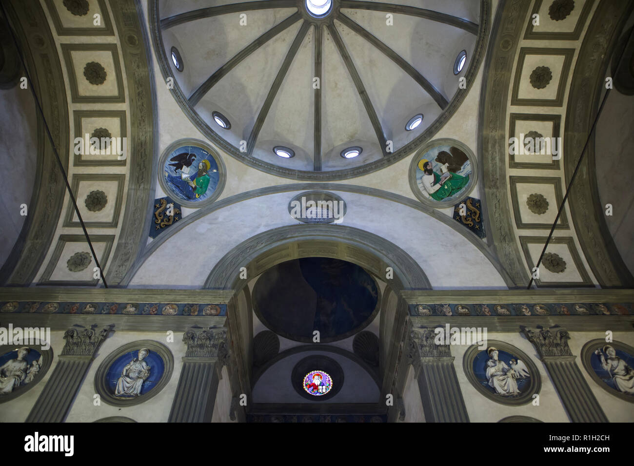 Pazzi Chapel Interior