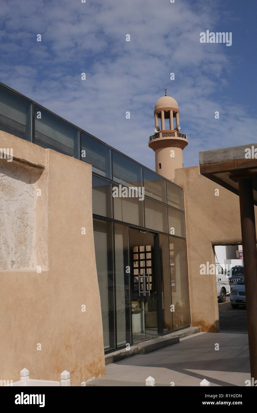 The traditional Bahraini Saffron Cafe, with the Ahmed Hassan Al-Zayani ...