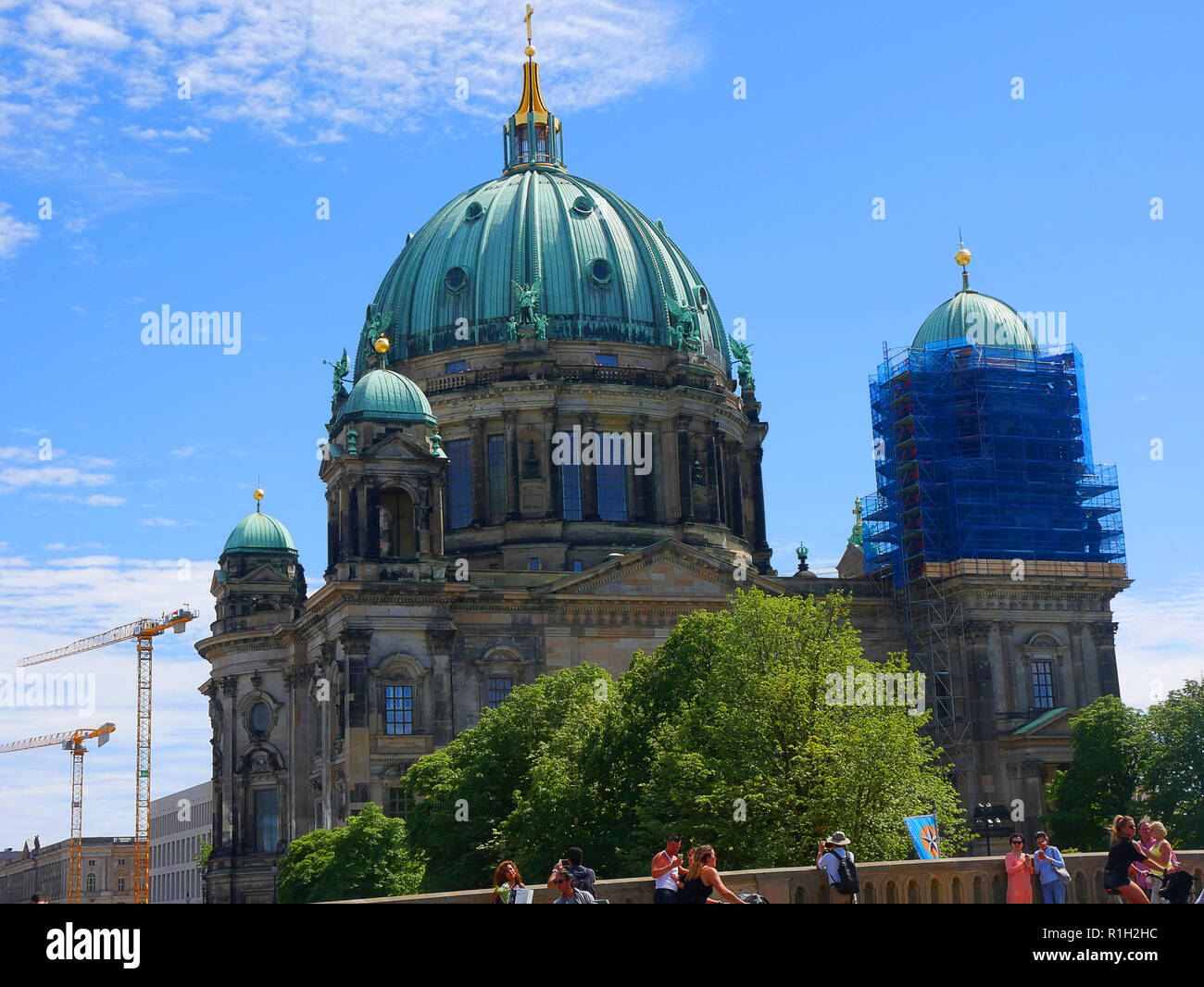 The Deutscher Dom or Berlinner Dom, which is the Protestant Cathedral ...