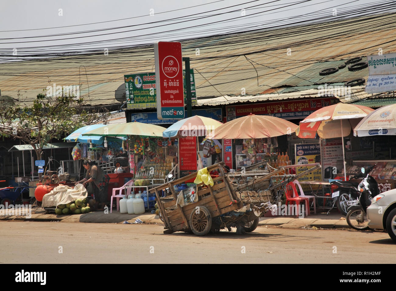 View of Poipet. Cambodia Stock Photo - Alamy