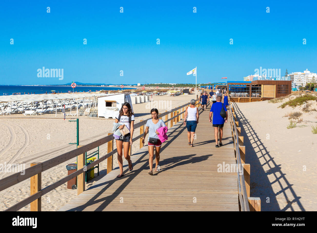 Boardwalk scene hi-res stock photography and images - Alamy