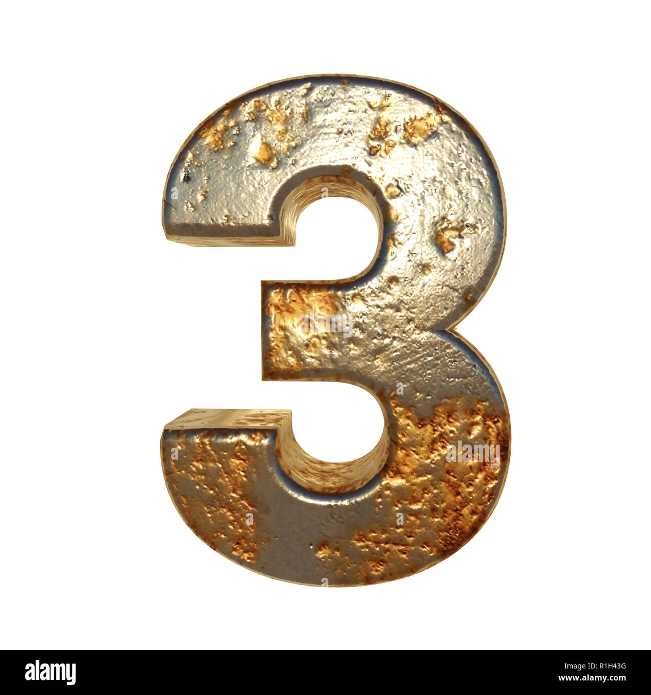 Grunge font number hi-res stock photography and images - Alamy