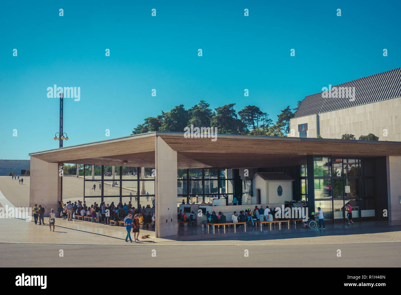 Fátima is the centre of the Catholic religion in Portugal Stock Photo ...