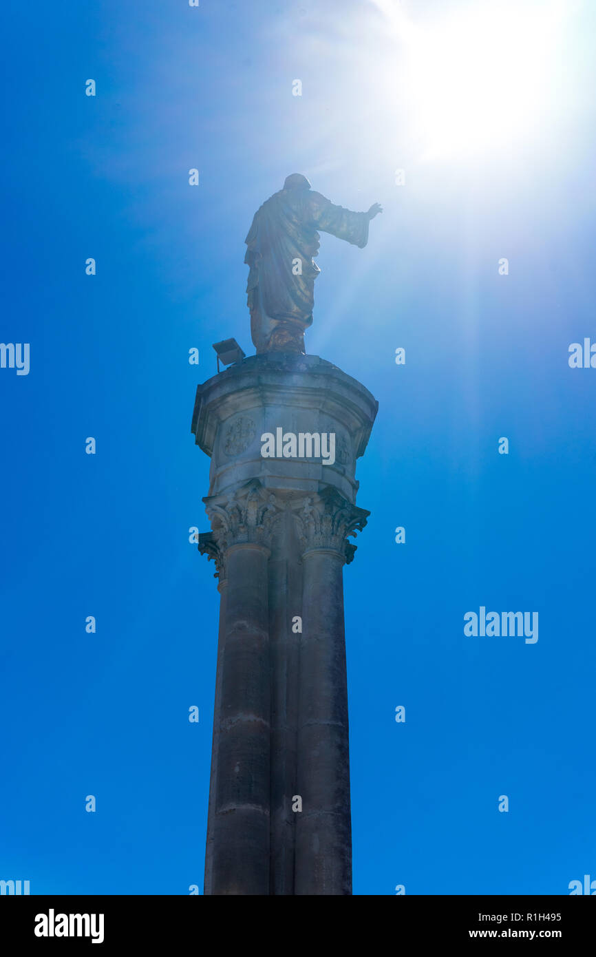 Fátima is the centre of the Catholic religion in Portugal. The statue ...