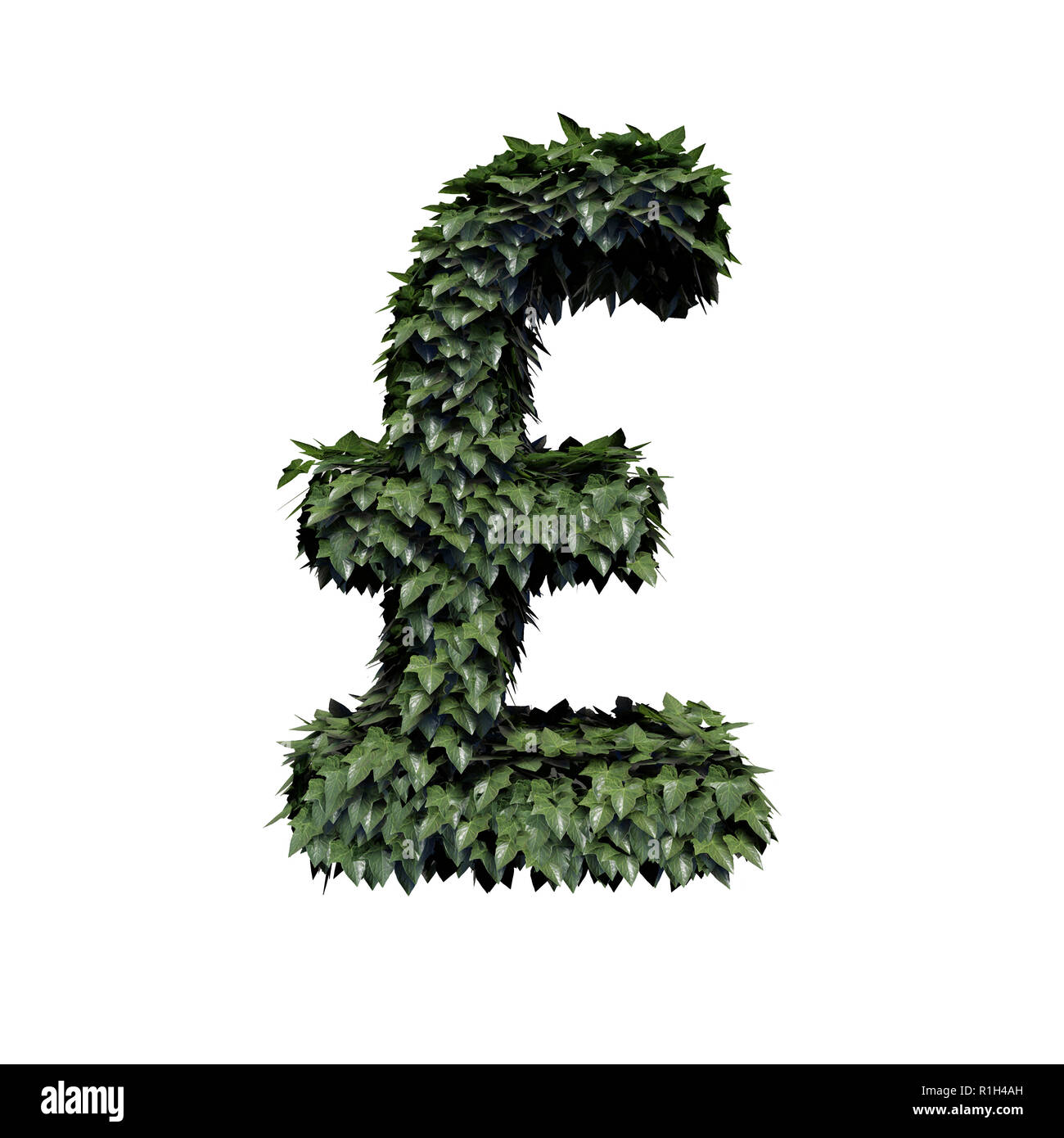Foliage Sign/Symbol, 3D rendering Stock Photo - Alamy