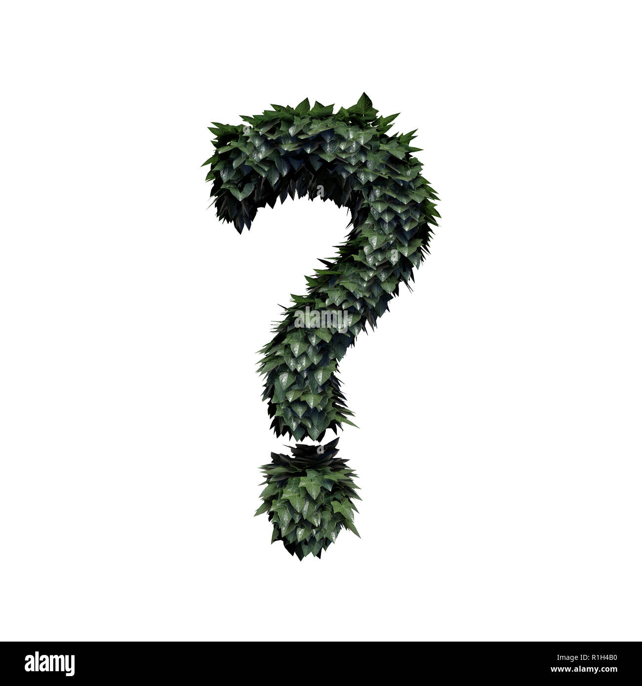 Foliage Sign/Symbol, 3D rendering Stock Photo - Alamy