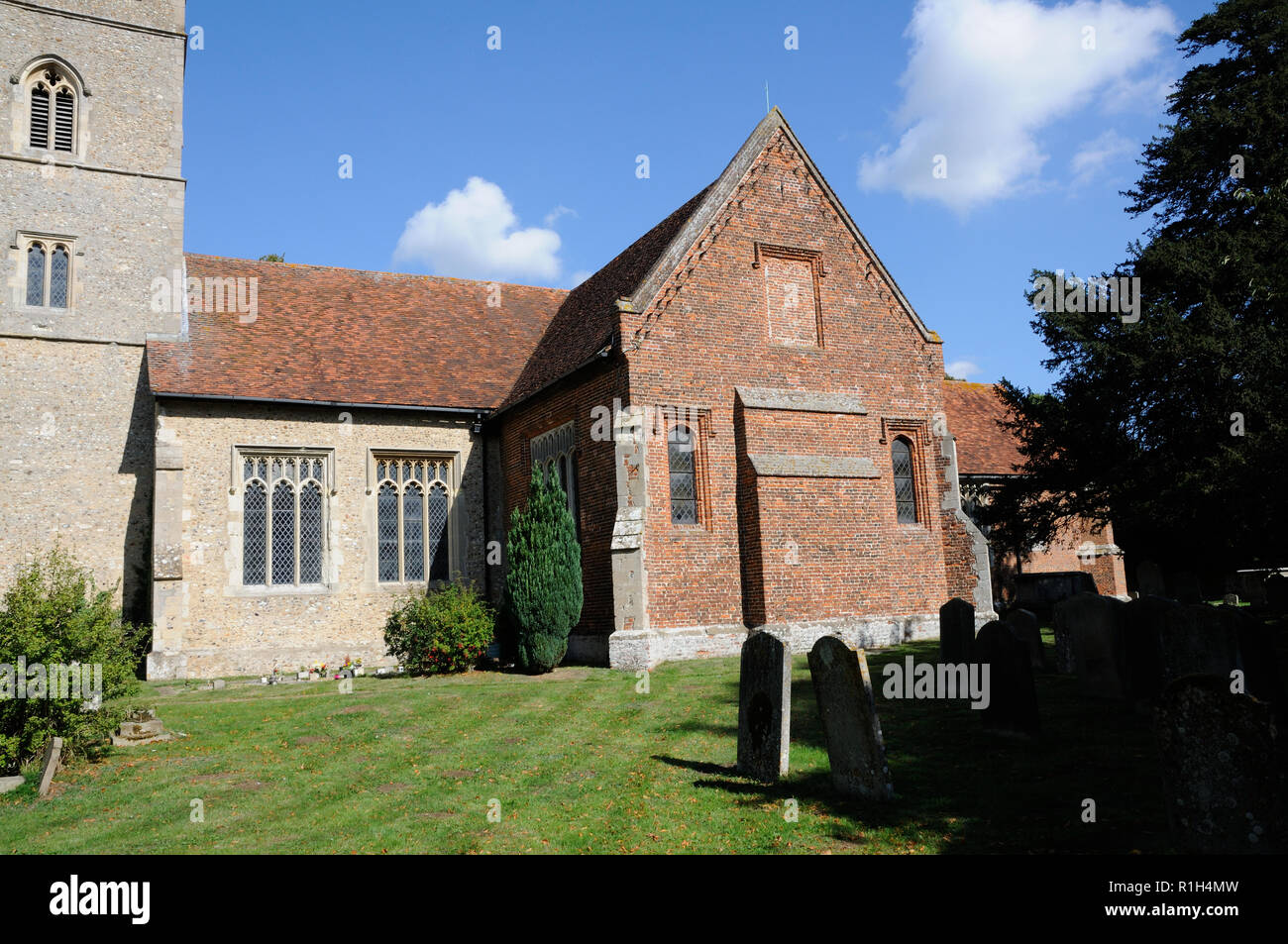 St Dunstans Church, Hunsdon, Hertfordshire, has a fifteenth century ...