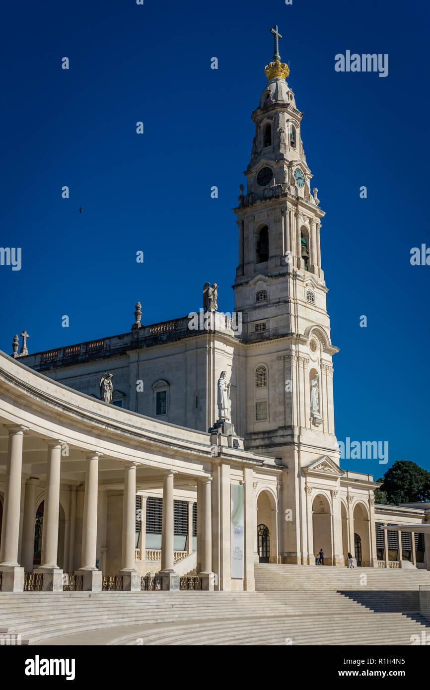 Fátima is the centre of the Catholic religion in Portugal Stock Photo ...